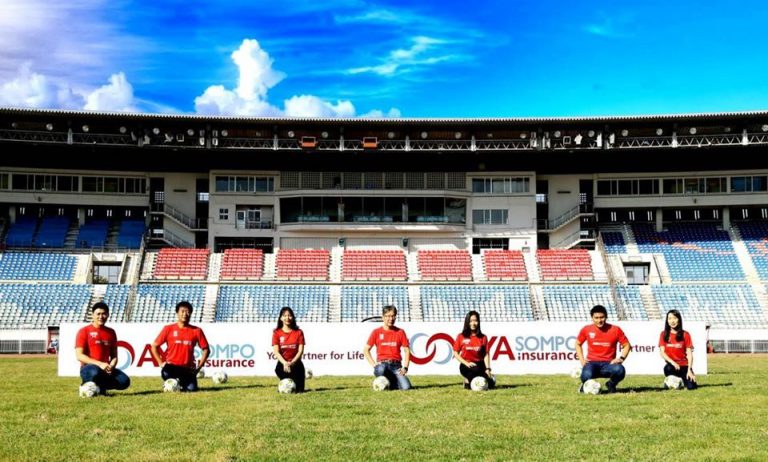 Introducing the AYA SOMPO Insurance’s Brand Logo with Myanmar National ...