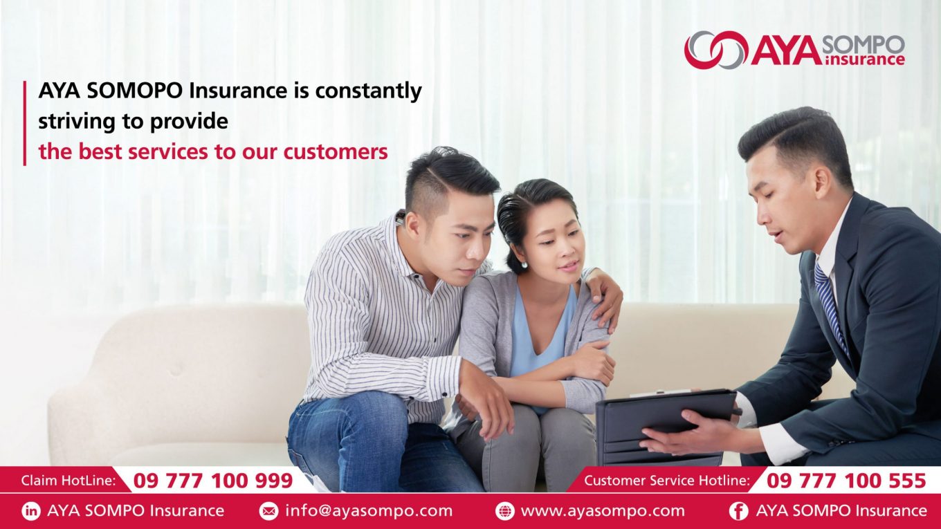 AYA SOMPO BRANCH ADDRESS AND INSURANCE SERVICE - AYA SOMPO Insurance