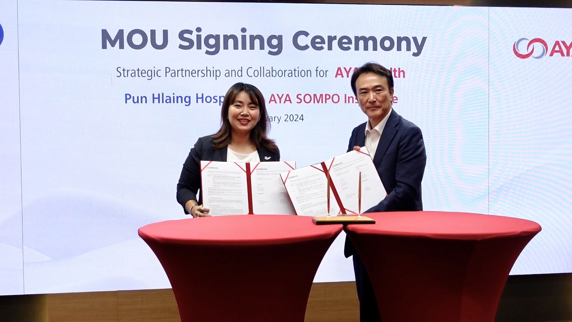 Pun Hlaing Hospital x AYA SOMPO Insurance: Strategic Partnership and ...