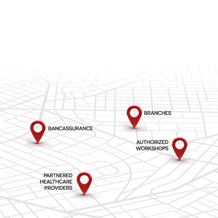 Location Map - AYA SOMPO Insurance